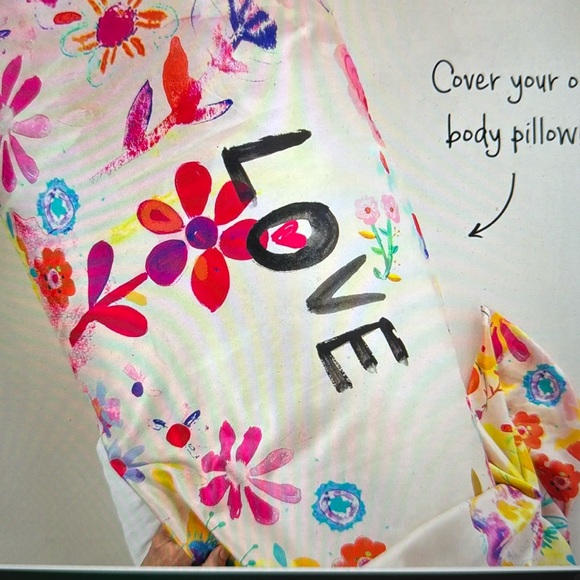 NATURAL LIFE | Bedding | Natural Life Satin Body Pillow Cover | Poshmark